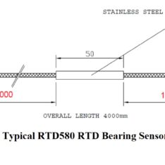 RTD580 RTD Bearing Sensor - Process Instrumentation