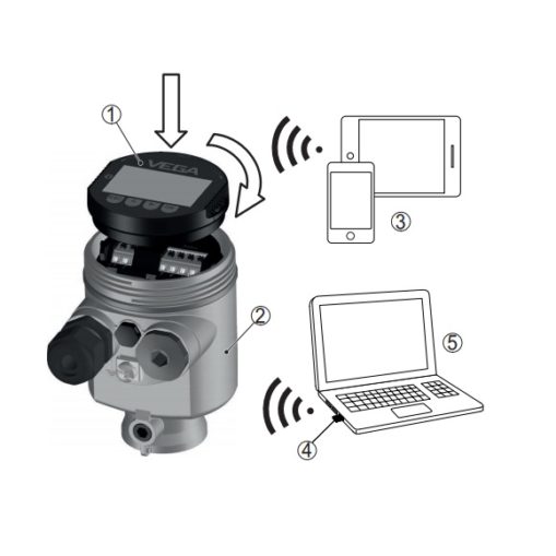 VEGA PLICSCOM Display Module - Process Instrumentation